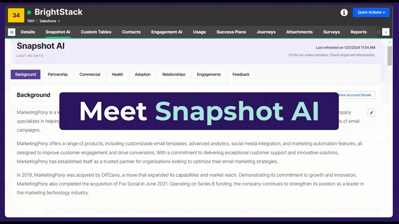Customer Success AI - ChurnZero