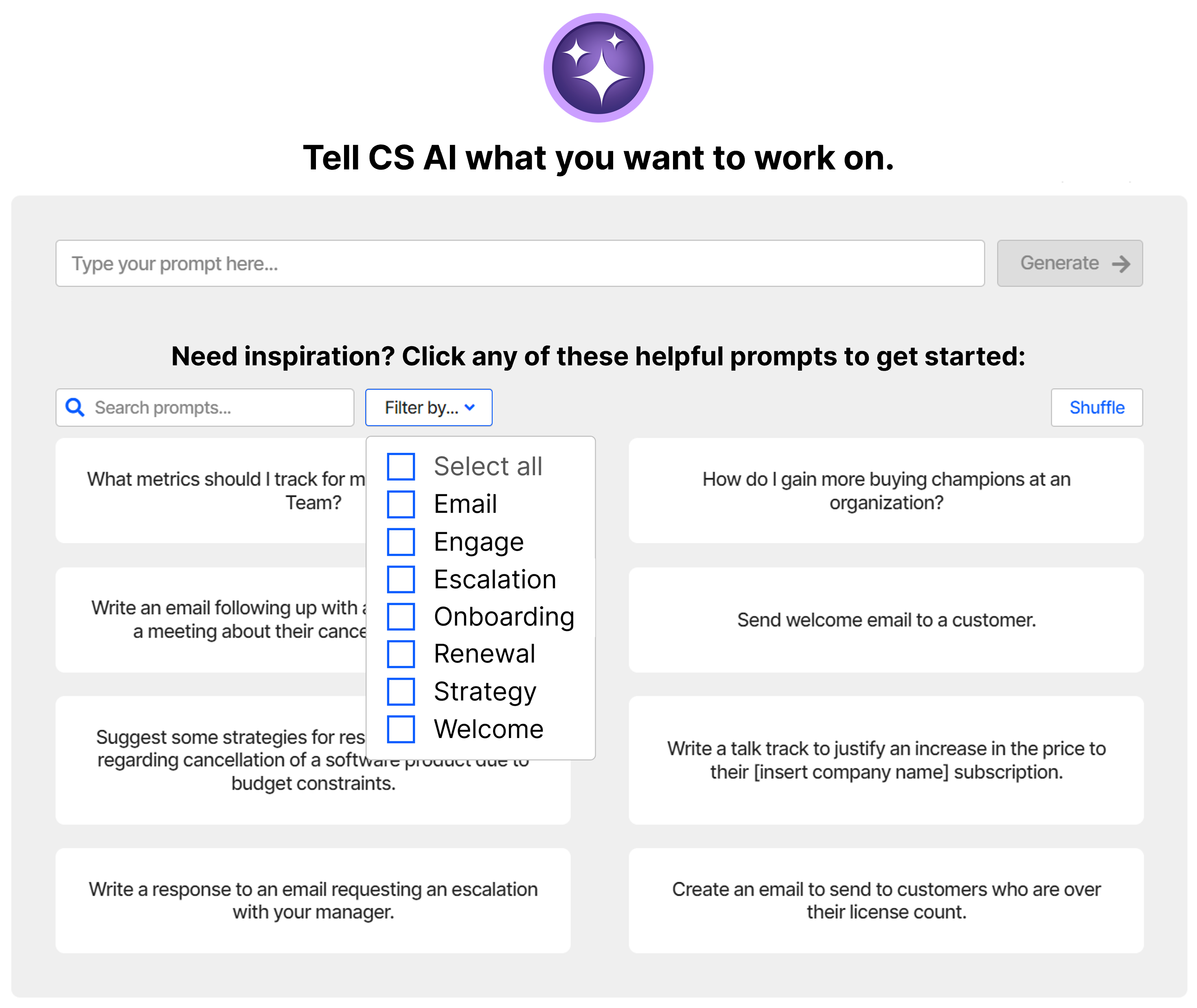 Customer Success AI - ChurnZero