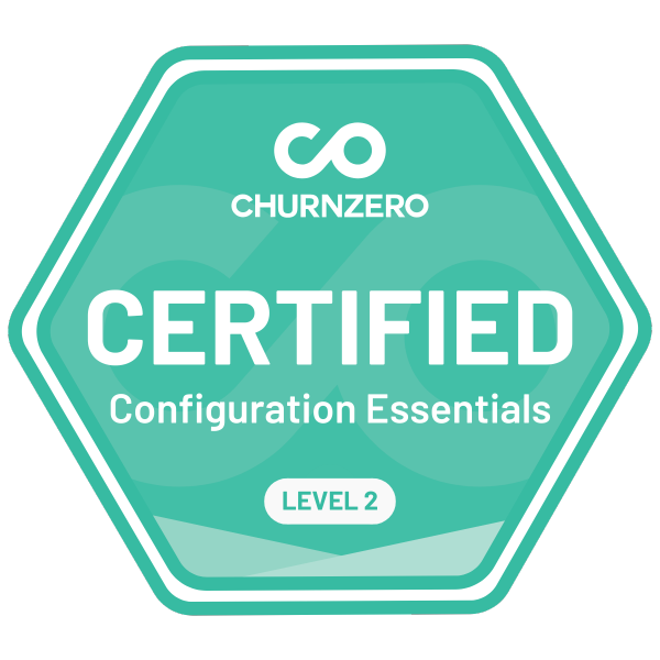 Certification - ChurnZero