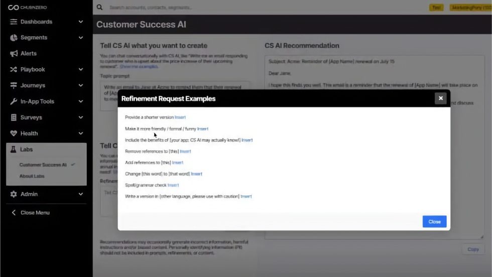 Digital first Customer Success Software - ChurnZero